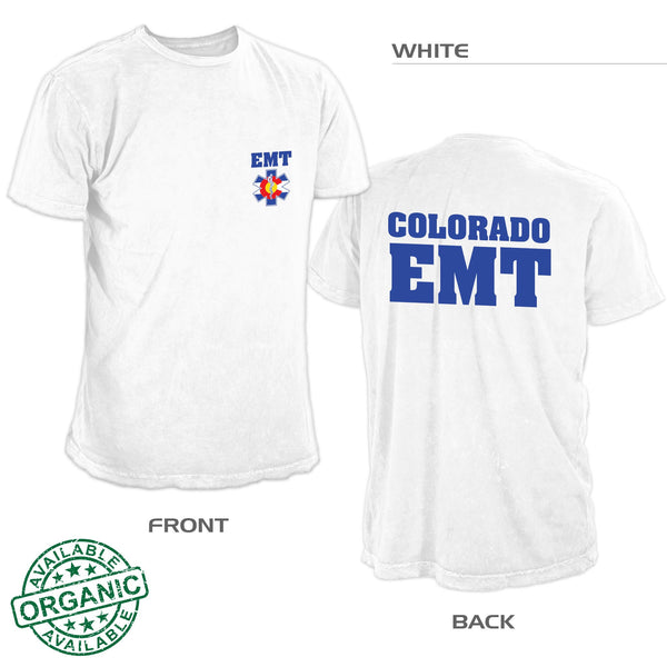 Colorado Flag EMT | Colorado EMT TShirt | EMT Shirts – Fearless State